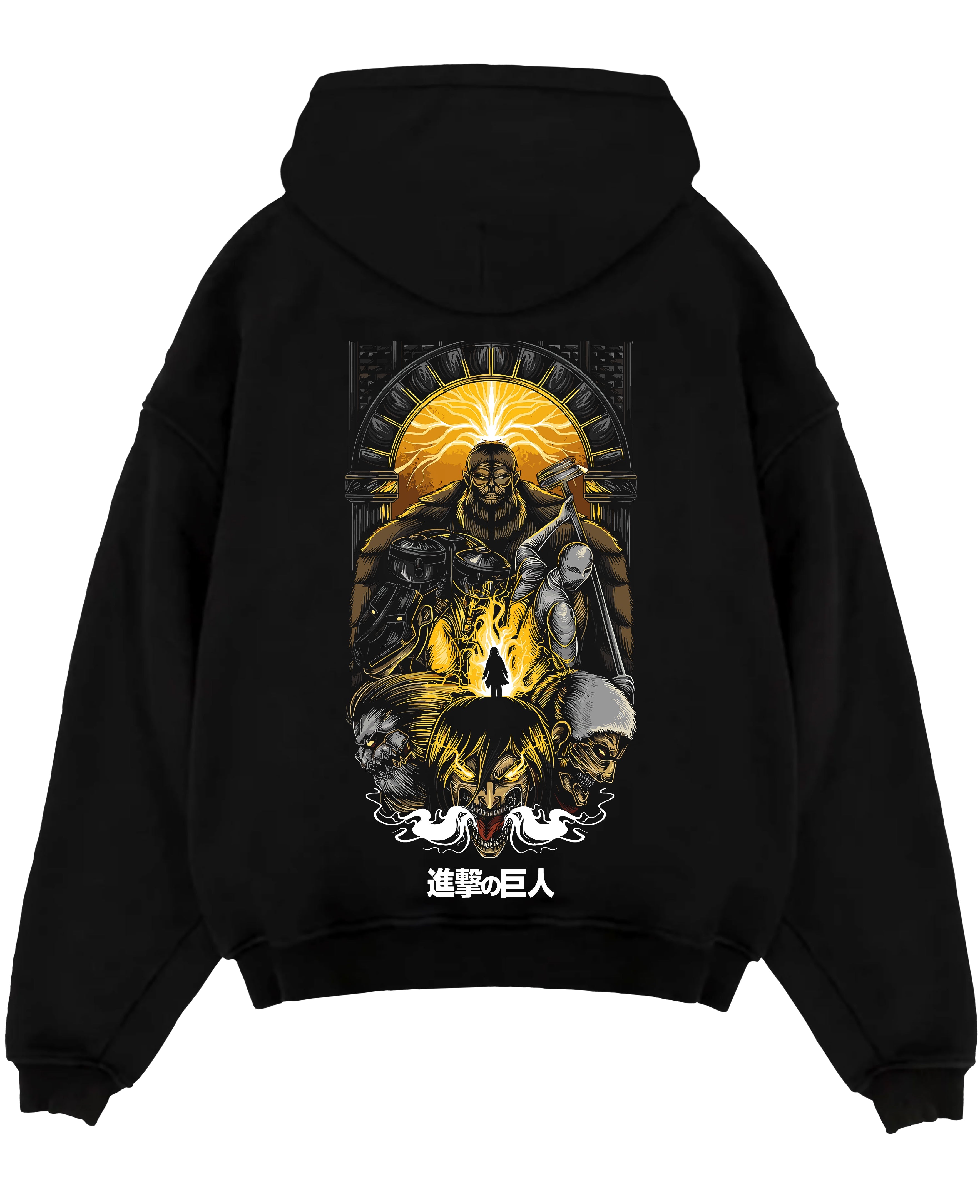 Eren x Zeke Titan Shifters AOT Attack on Titan Anime Inspired | Hoodie